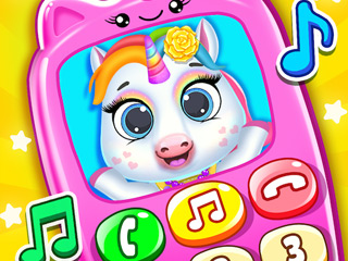 Baby Princess Unicorn Mobile Phone - Owkim.com